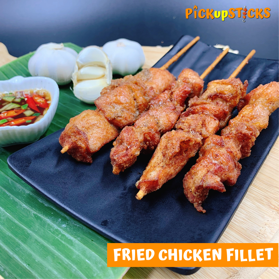 Fried Chicken Fillet (per stick) – PICKupSTICKS Online Store